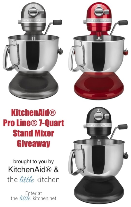 KitchenAid® Pro Line® 7-Quart Stand Mixer Giveaway (Closed) - The ...