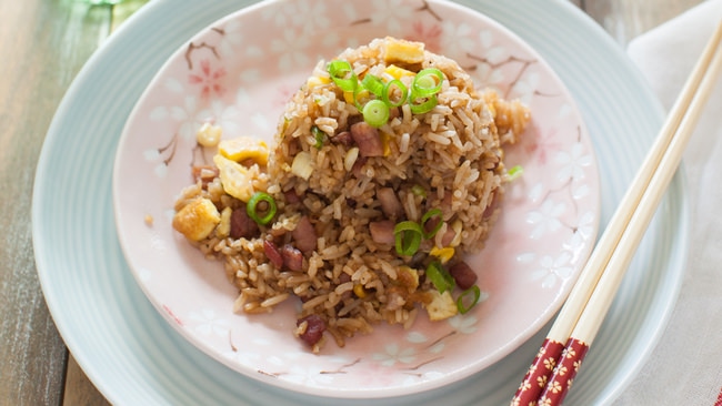 Ham Fried Rice Recipe - The Little Kitchen