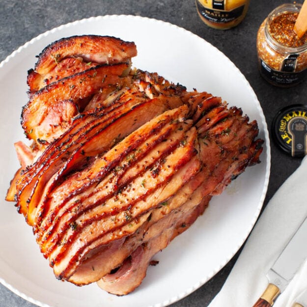 Slow Cooker Ham - The Little Kitchen